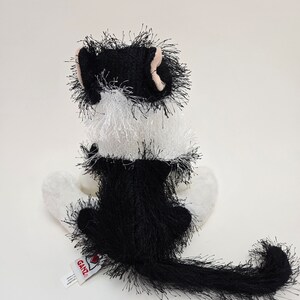 Vintage Webkinz “black and White Cat” the Tabby Cat Plush With No Tag ...