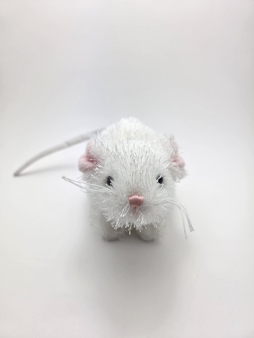 Adorable Vintage Webkinz Lil Kinz White Mouse With No Tags, Ganz Plush ...