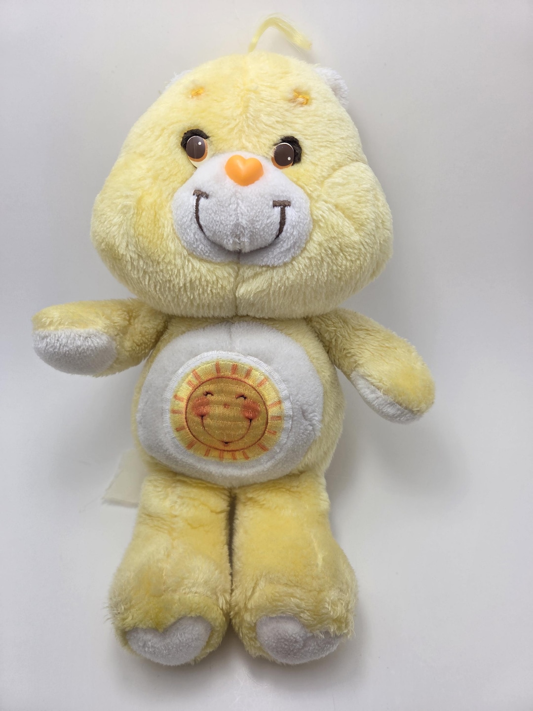 Vintage Care Bears Kenner Funshine Sunshine Bear Plush 1983 (12 Inch ...