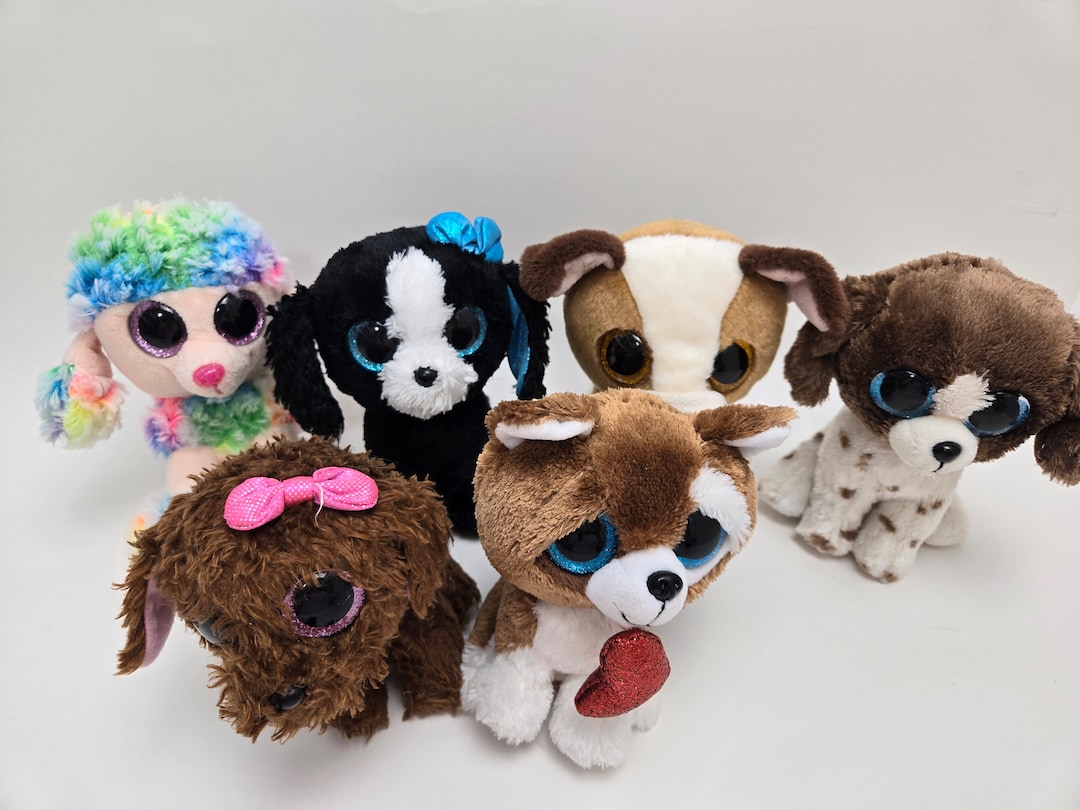 Ty Beanie Boo Dogs - Beanie Boos - No Hang Tags (6 Inch) Vintage ...