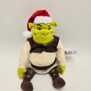 Ty Beanie Babies - Shrek, Donkey, Puss in Boots - Shrek Beanies! (6 ...