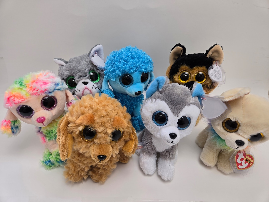 Ty Beanie Boo Dogs - Bargain Beanie Boos (6 Inch) Vintage Beanies - Etsy