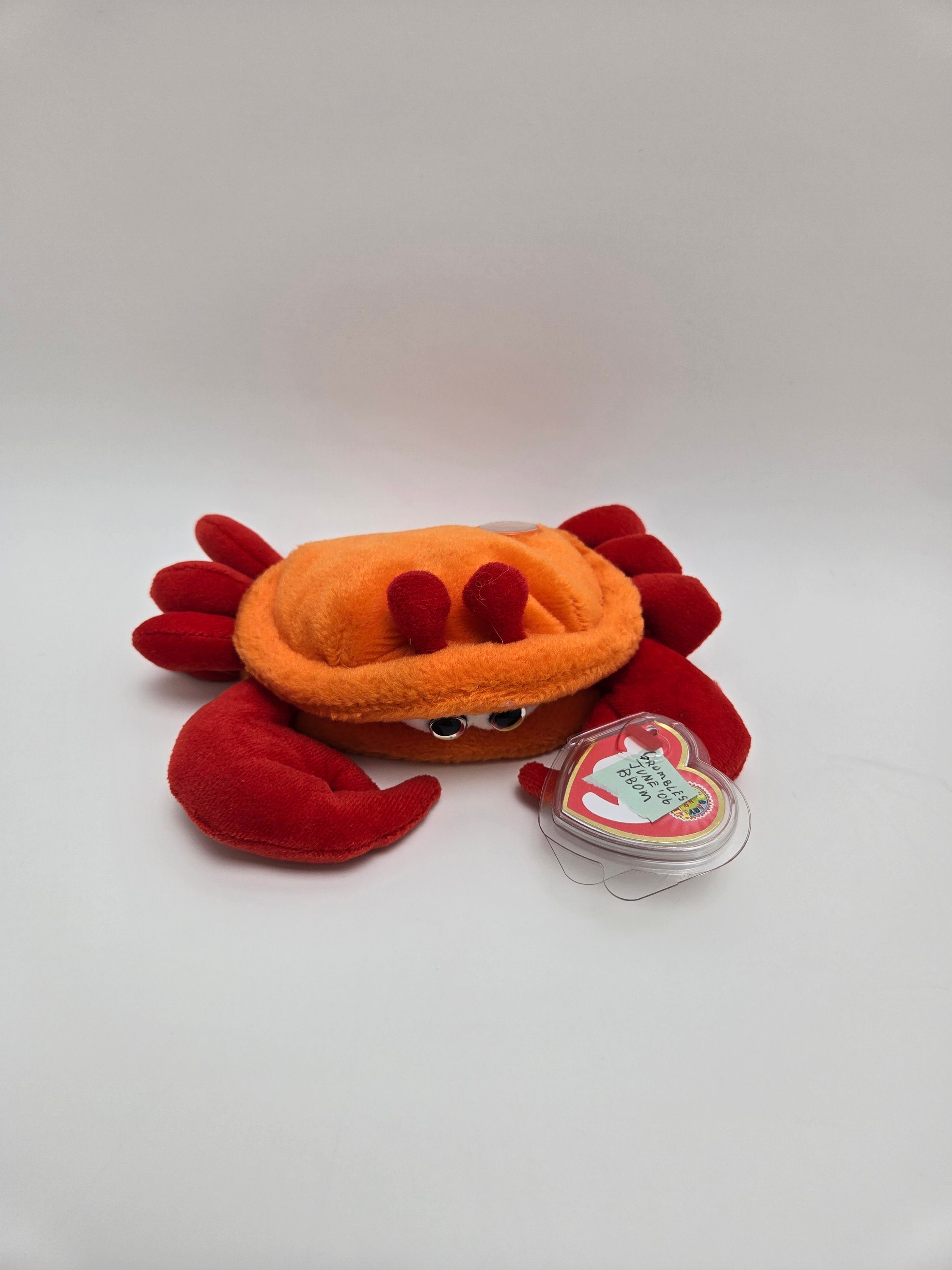Ty Beanie Baby Crabs and Lobster - Water Animal Beanie Babies (6 Inch ...