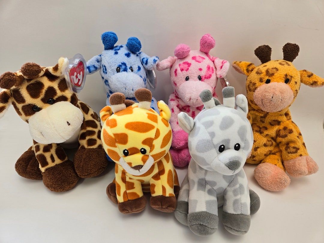 Ty Pluffies Giraffes - Ty Beanie Babies Pluffies Collection (6 Inch ...