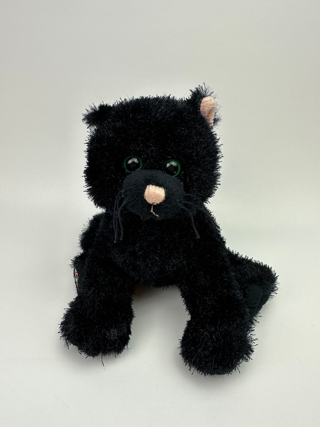 Adorable Vintage Webkinz Black Cat Plush With No Tag/code, Ganz Plush ...