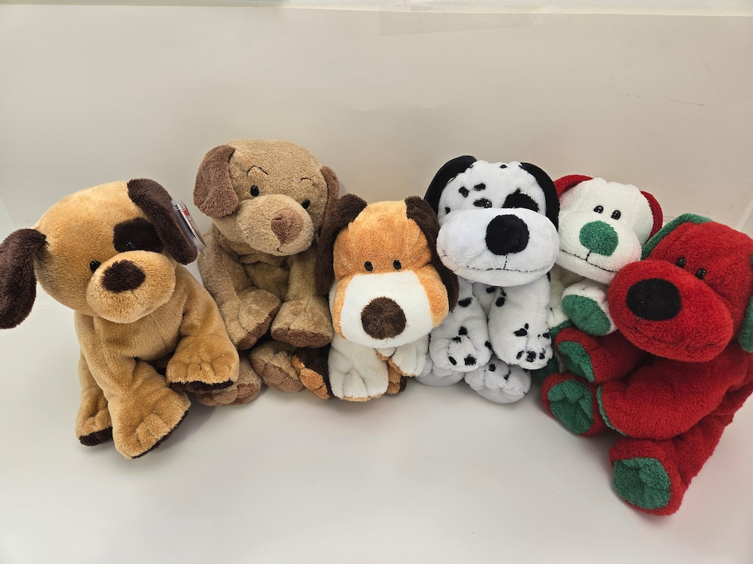 Ty Pluffies Dogs - Ty Beanie Babies Pluffies Collection (6 Inch ...