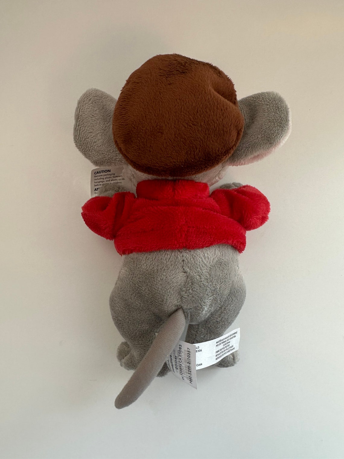 Disney Vintage Plush Bernard the Mouse From the Rescuers New - Etsy