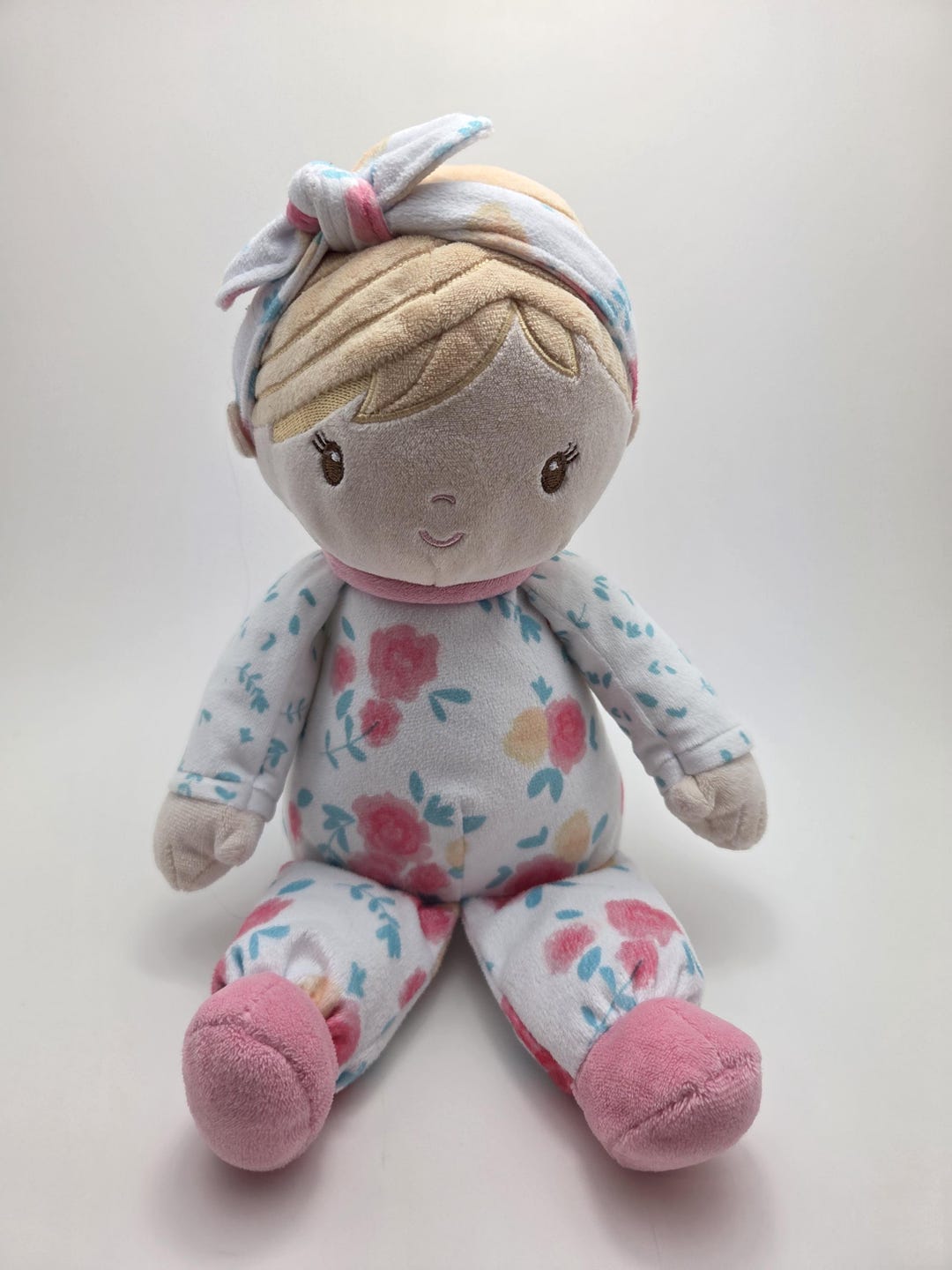Adorable Vintage Douglas Baby Floral Doll Plush Soft, Douglas Cuddle ...