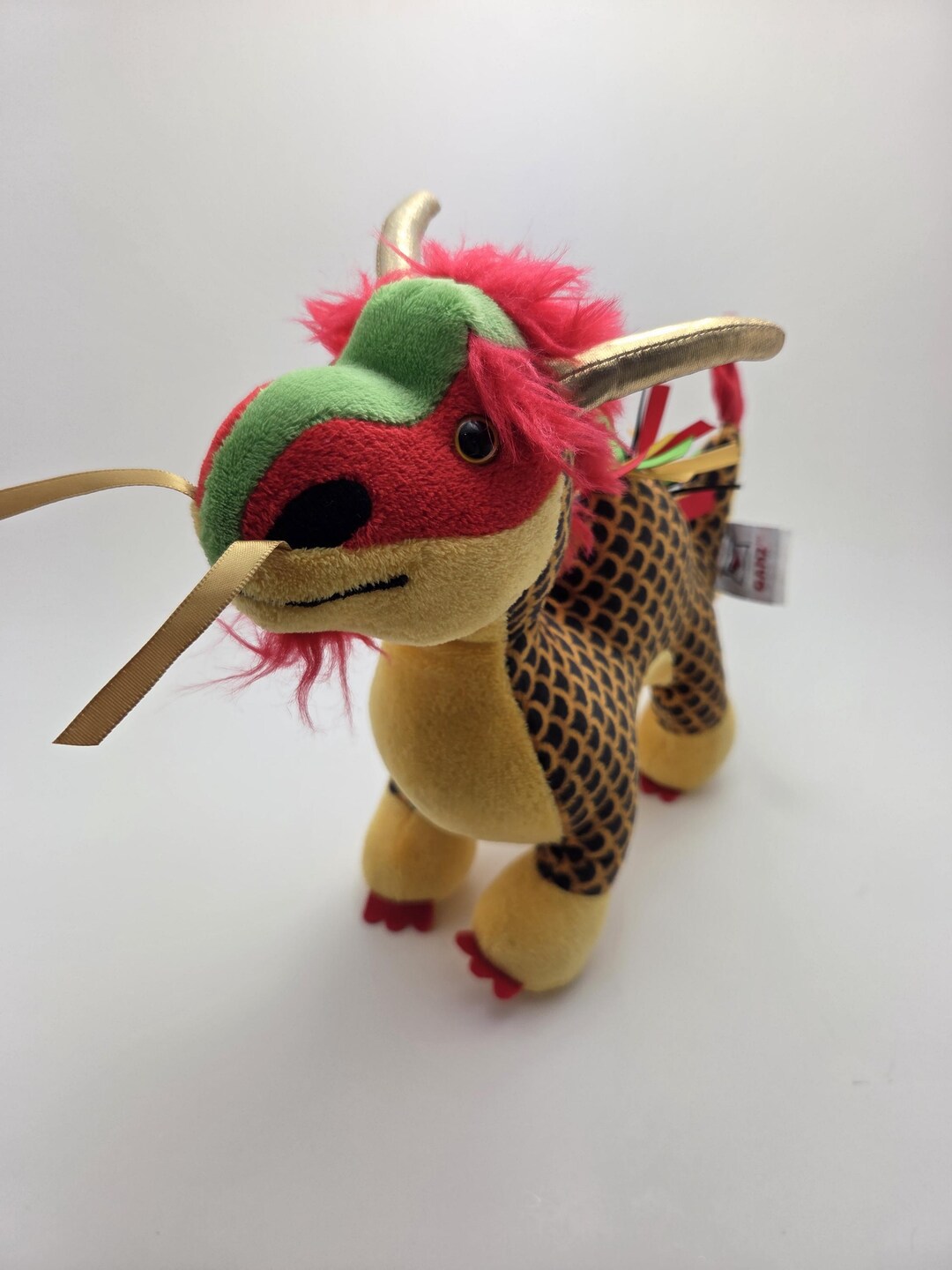Vintage Webkinz Chinese Dragon With No Tag, Ganz Plush Rare (9 Inch) - Etsy