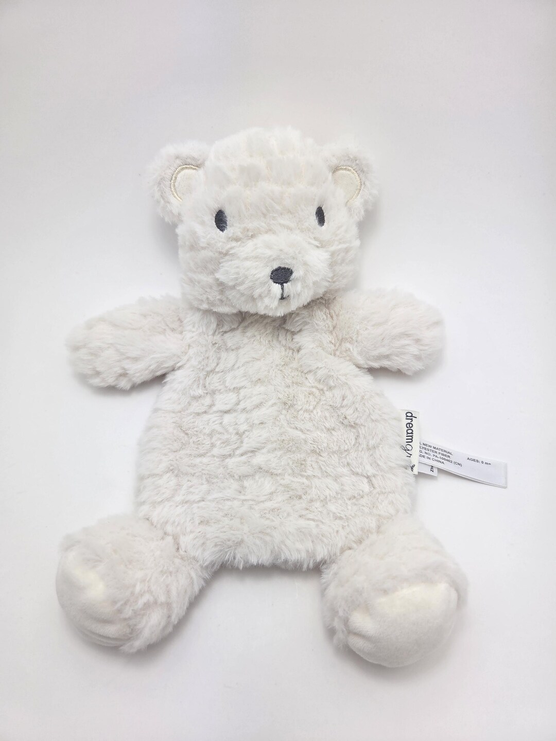 Dream Gro White Bear Lovey Plush (6 Inch) - Etsy