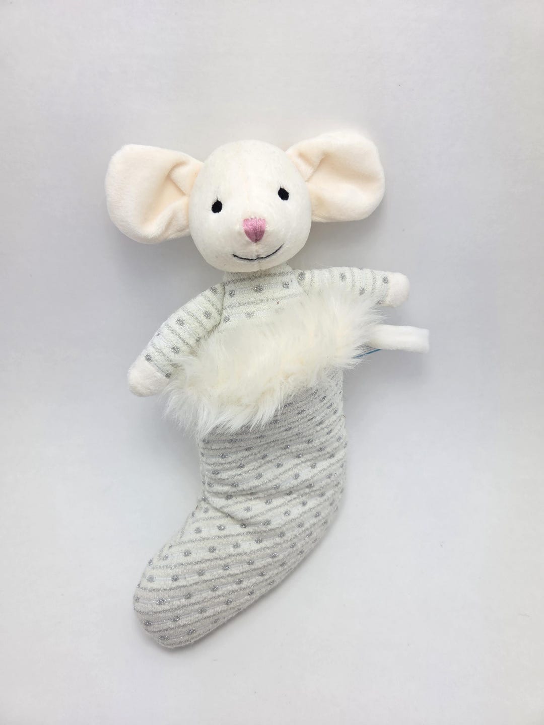 Jellycat Shimmer Stocking Mouse Holiday Christmas Stocking New With ...
