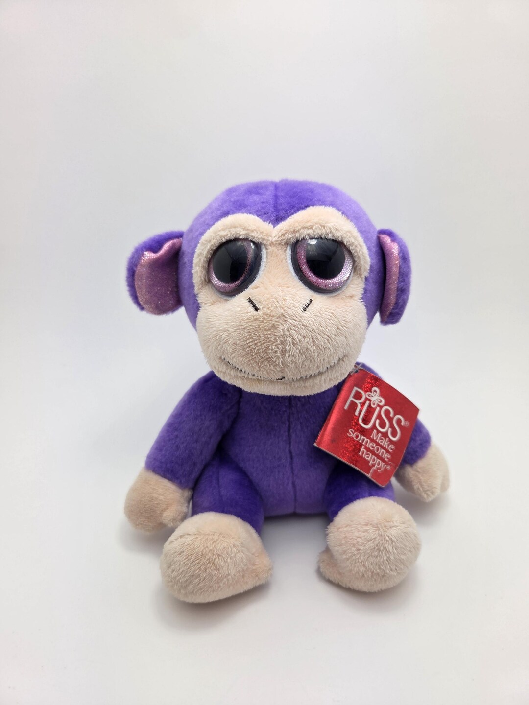 Russ Lil Peepers Plush “indigo” the Purple Monkey (10 Inch) - Etsy