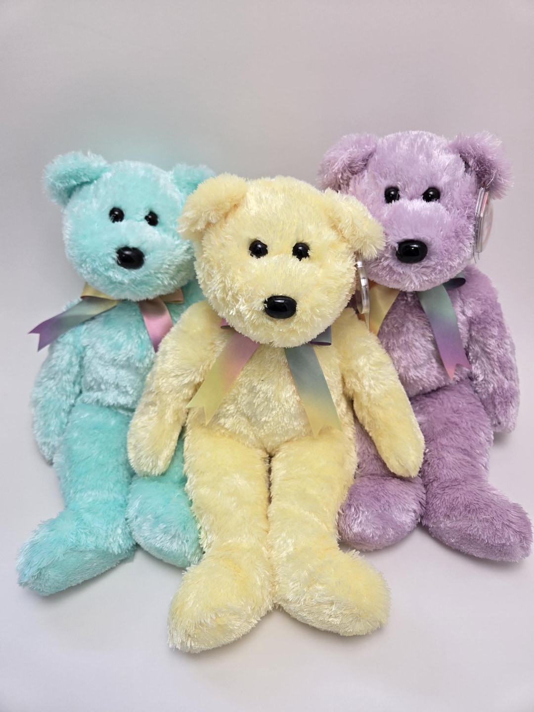 Ty Beanie Buddies - Sherbet Bears - Ty Beanie Buddy (12 Inch) - Etsy