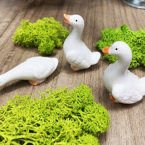 Car Accessories, Cute Handmade White Goose, Glass Ornaments, Glass ...