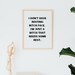 Funny Quote Digital Print - Etsy