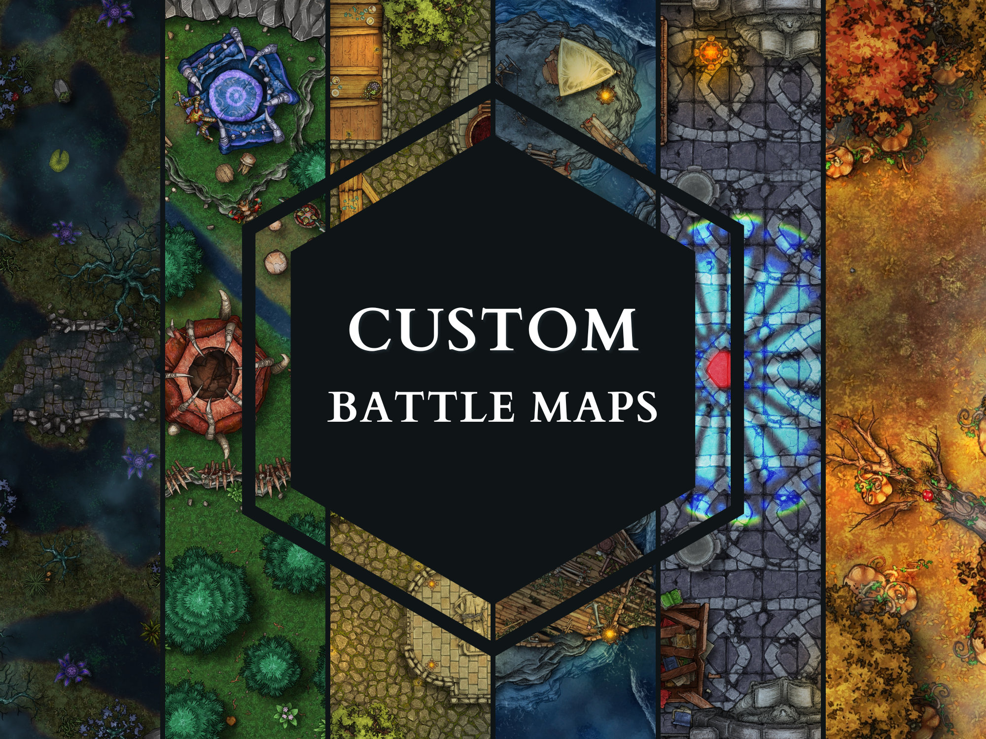 Custom Battle Map 4K 2K, Dnd Map, Commission, Dungeons and Dragons ...