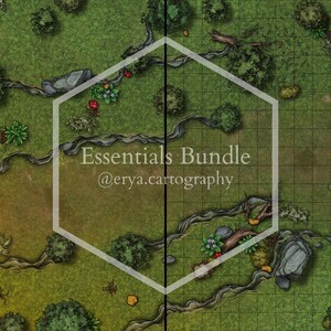 Essential Map Bundle 2K, 10 Battle Maps, Dnd Map, Dungeons and Dragons ...