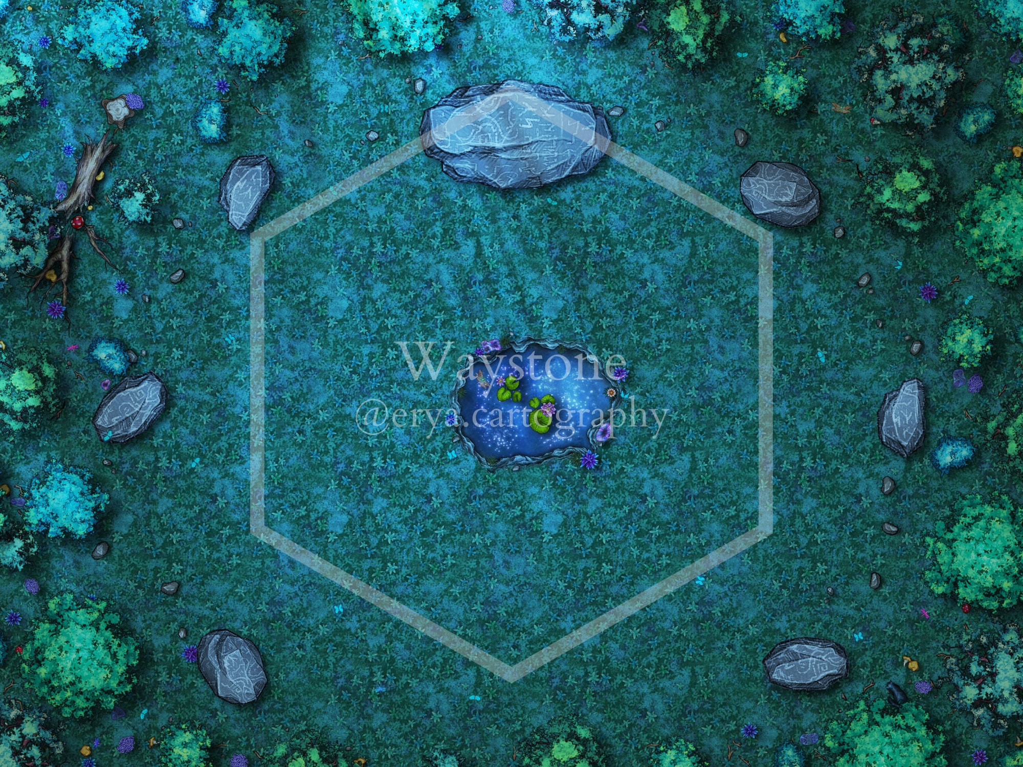 Waystone Battle Map 4K 2K Dnd Map Dungeons and Dragons - Etsy Australia