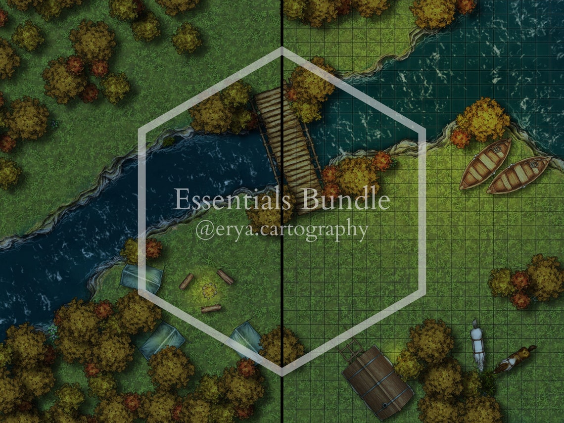 Essential Map Bundle 2K 10 Battle Maps Dnd Map Dungeons and - Etsy