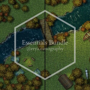 Essential Map Bundle 2K, 10 Battle Maps, Dnd Map, Dungeons and Dragons ...