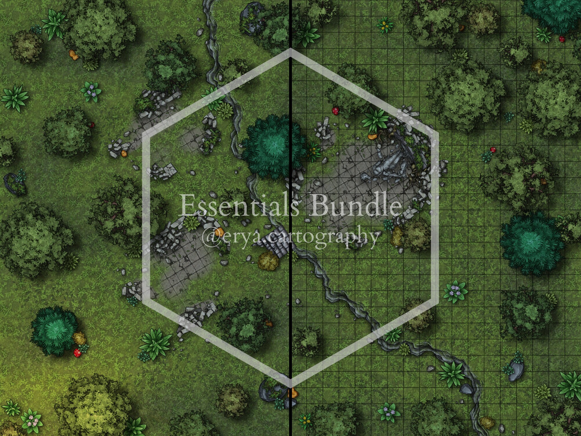 Essential Map Bundle 2K 10 Battle Maps Dnd Map Dungeons and - Etsy