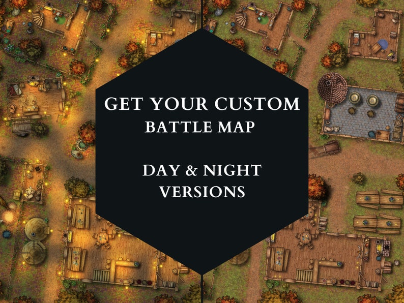 Custom Battle Map 4K 2K, Dnd Map, Commission, Dungeons and Dragons ...