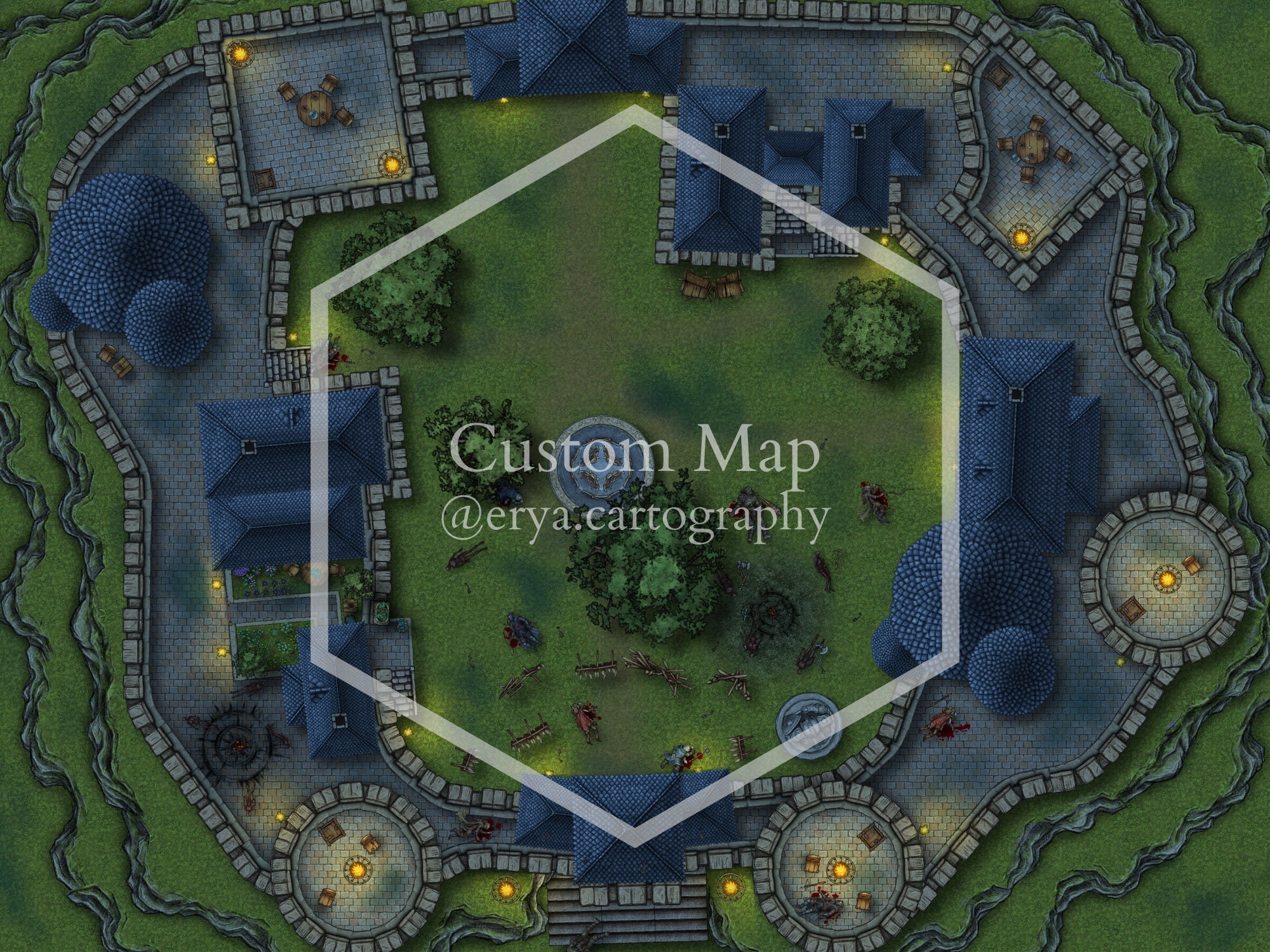 Custom Battle Map 4K 2K Dnd Map Commission Dungeons and - Etsy Australia