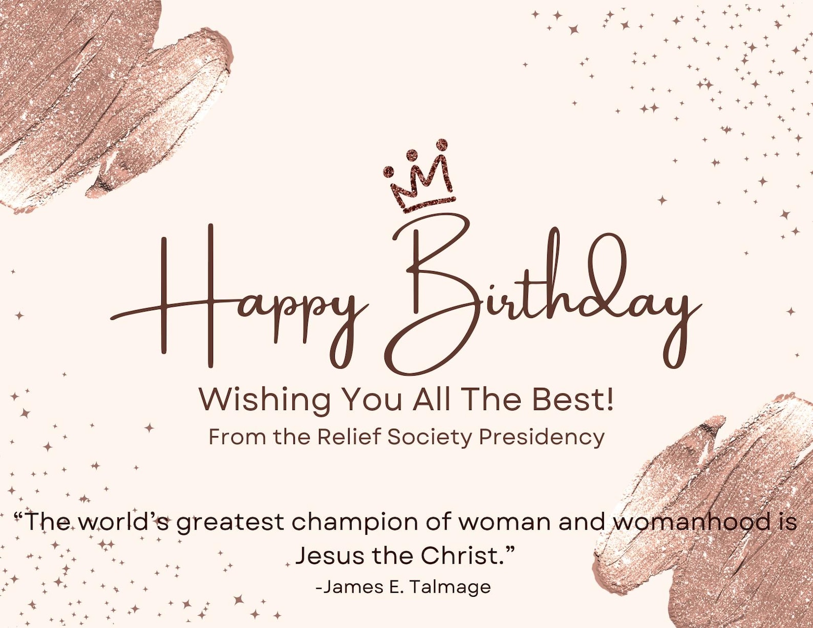 LDS Happy Birthday Cards - Etsy