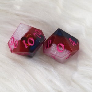 Did I Strike A Nerve? D&D Dice Set | Hazbin Hotel Velvette - Etsy