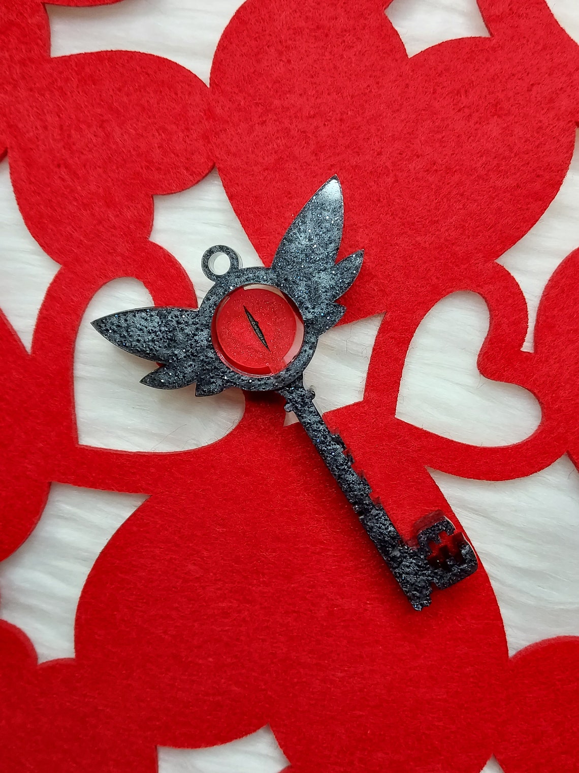 Key to Redemption Keychain Keekee Hazbin Hotel - Etsy