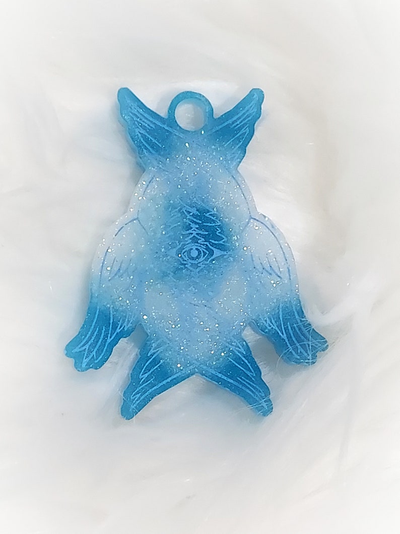 Hazbin Hotel Sera & Emily Seraphim Resin Earrings - Etsy