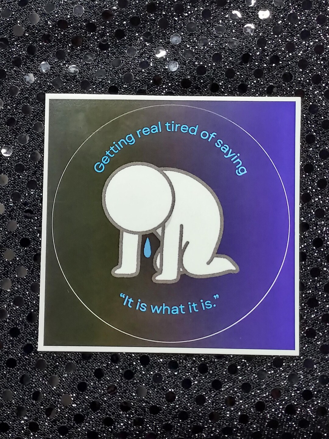 It is What It is Sticker - Etsy