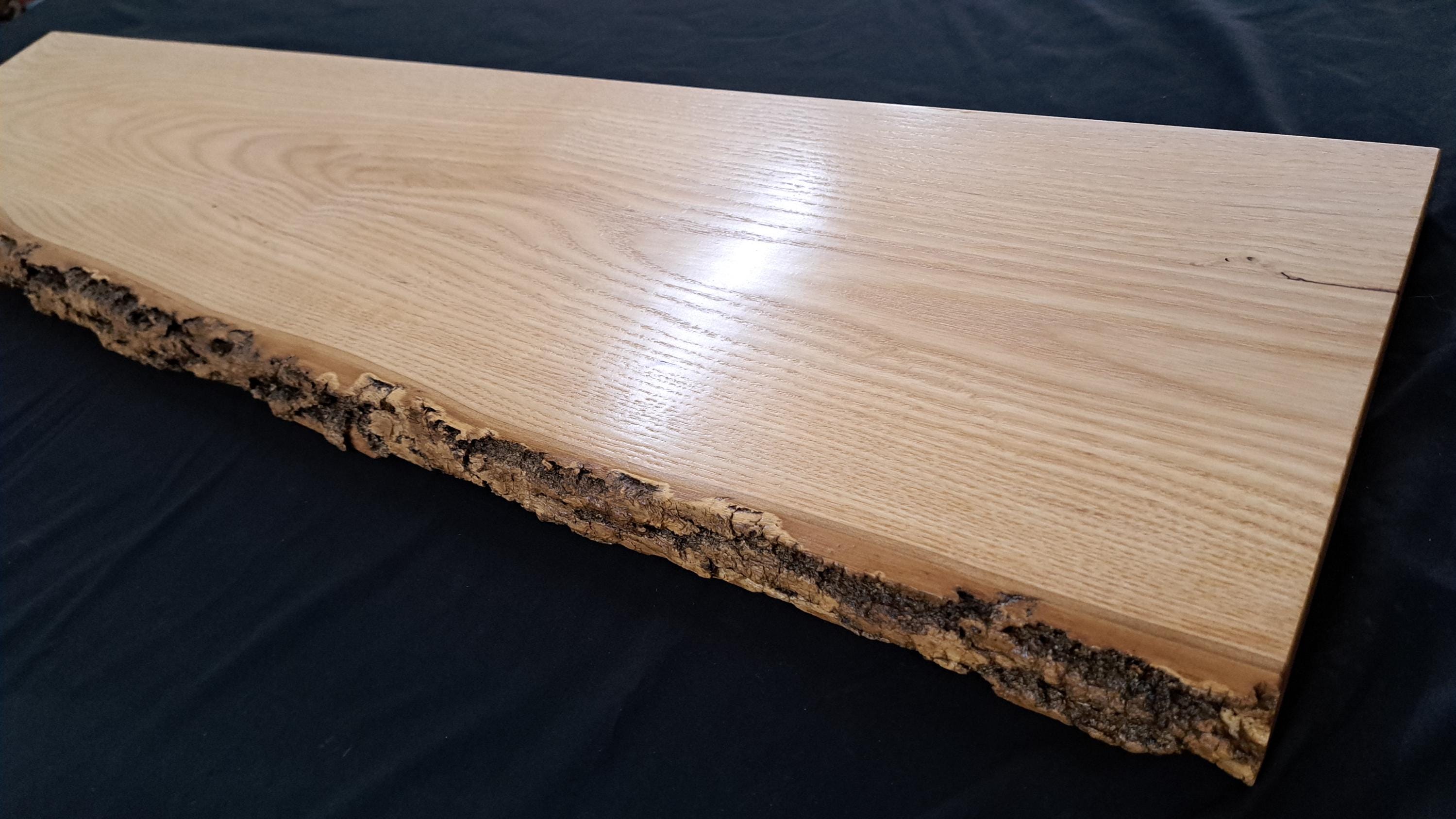 Live Edge White Ash Slab - Etsy