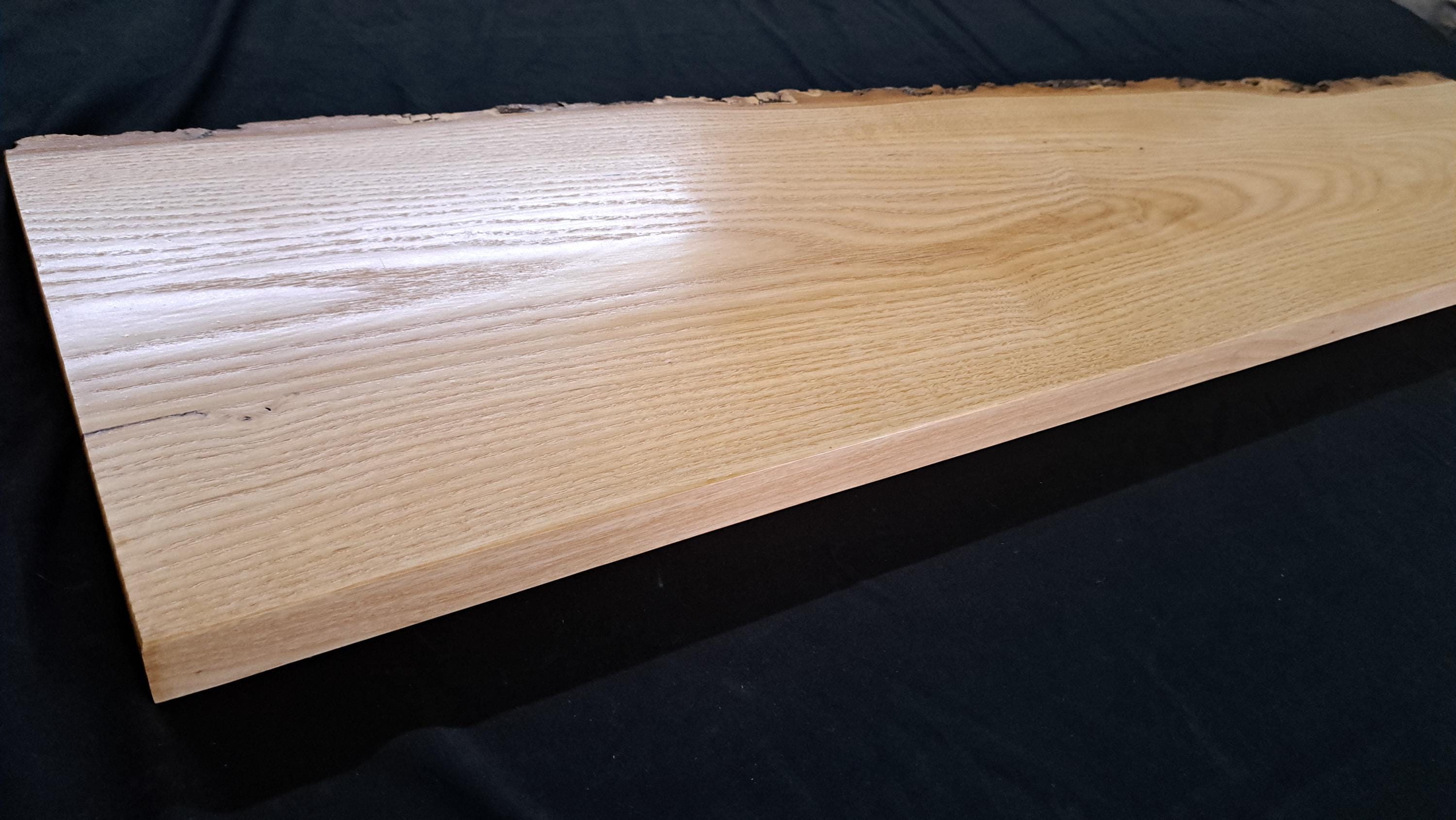 Live Edge White Ash Slab - Etsy
