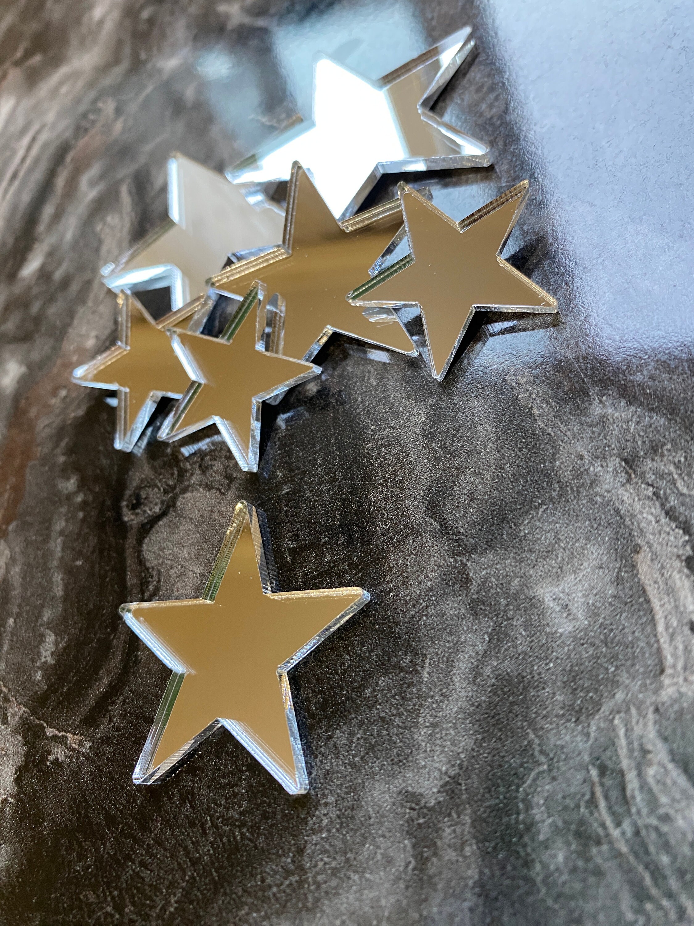 Lot of Acrylic Stars, Star Shapedacrylic Set of DIY - Crafting ...