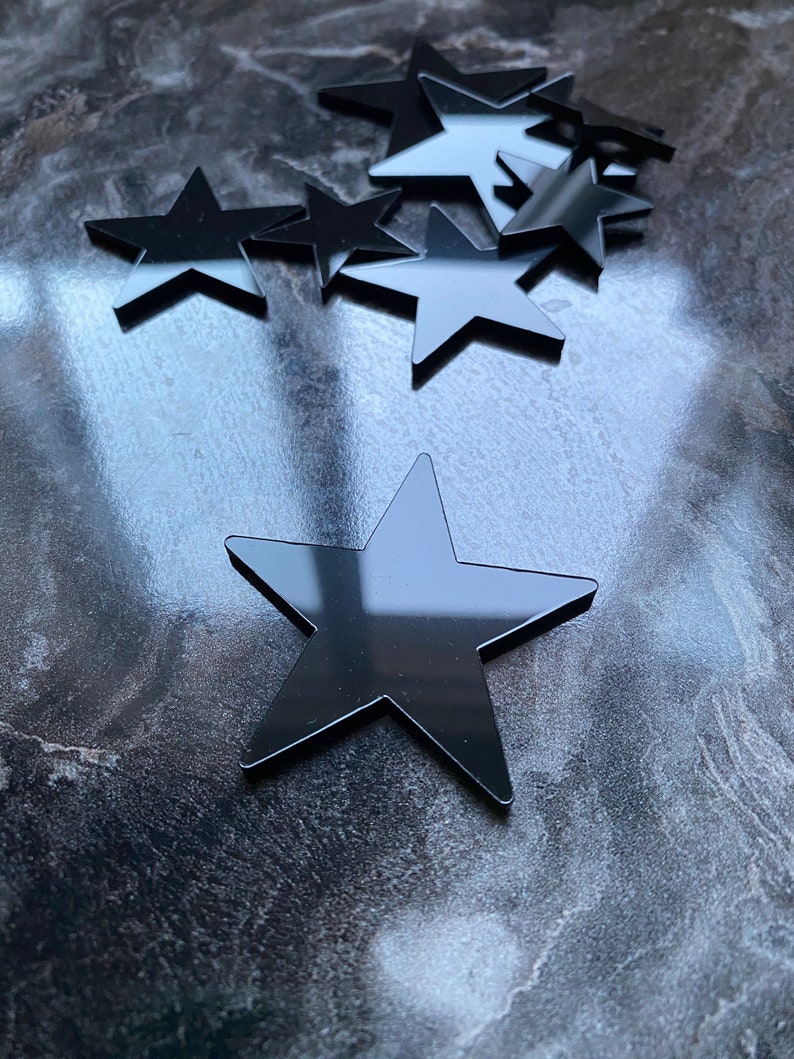 Lot of Acrylic Stars, Star Shapedacrylic Set of DIY - Crafting ...