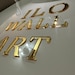 Custom Gold Letters, Alphabet Letter Wedding Sign Decor, Custom Acrylic ...