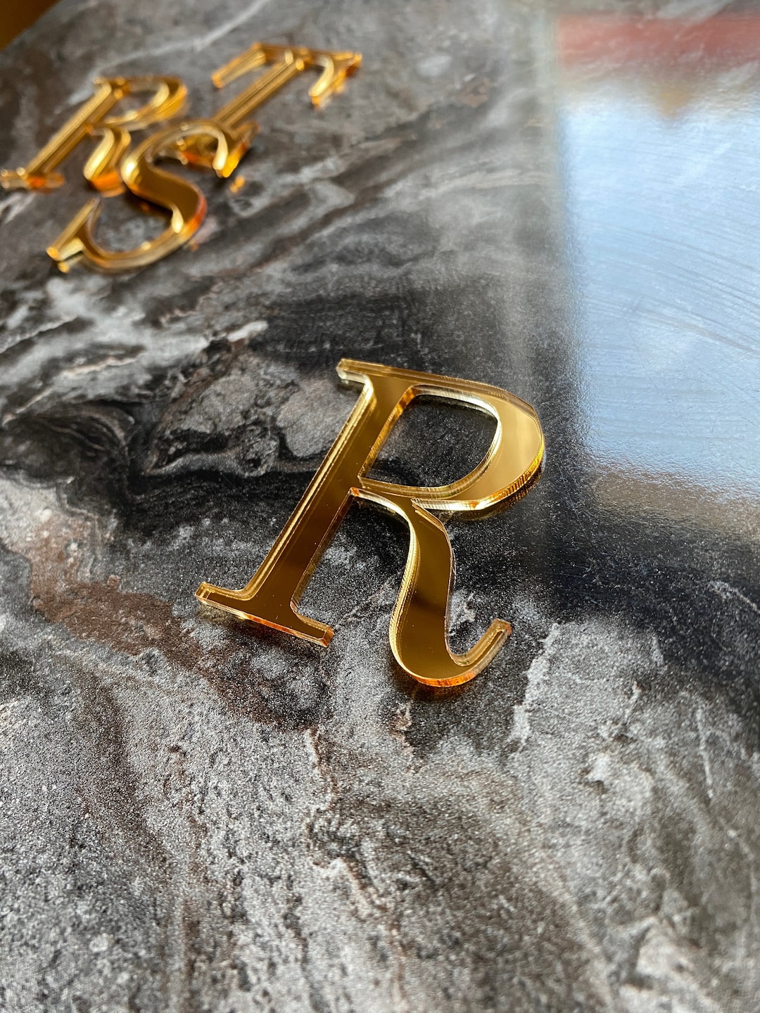 Custom Letters, Mirror Letter, Acrylic Letters, Gold Letter, Silver ...