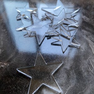 Lot of Acrylic Stars, Star Shapedacrylic Set of DIY - Crafting ...