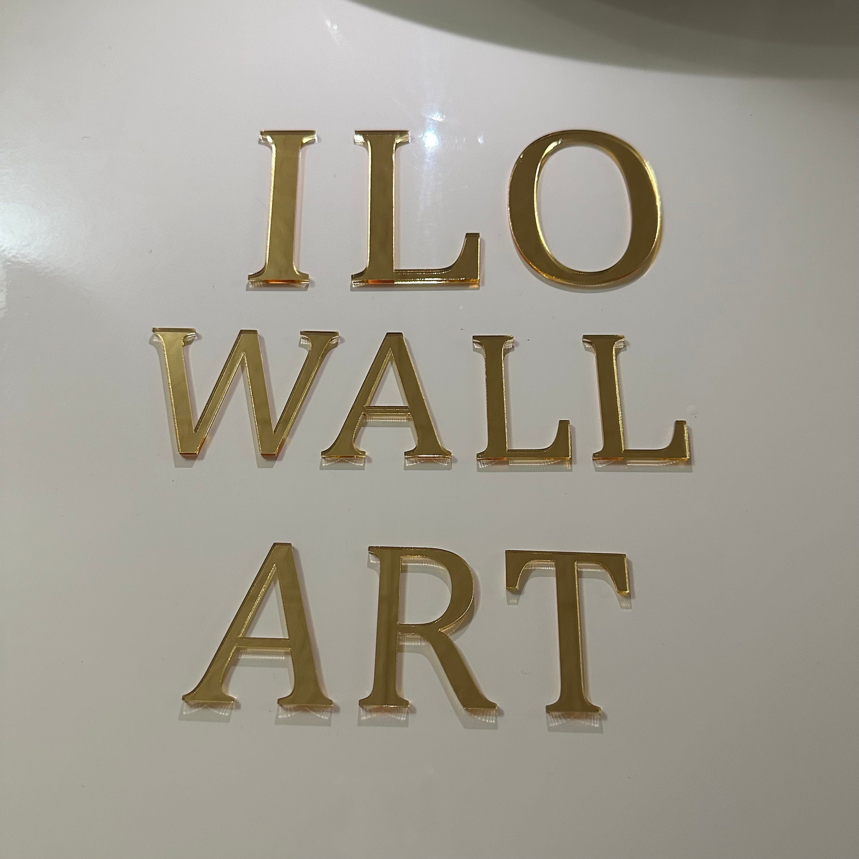 Custom Gold Letters, Alphabet Letter Wedding Sign Decor, Custom Acrylic ...