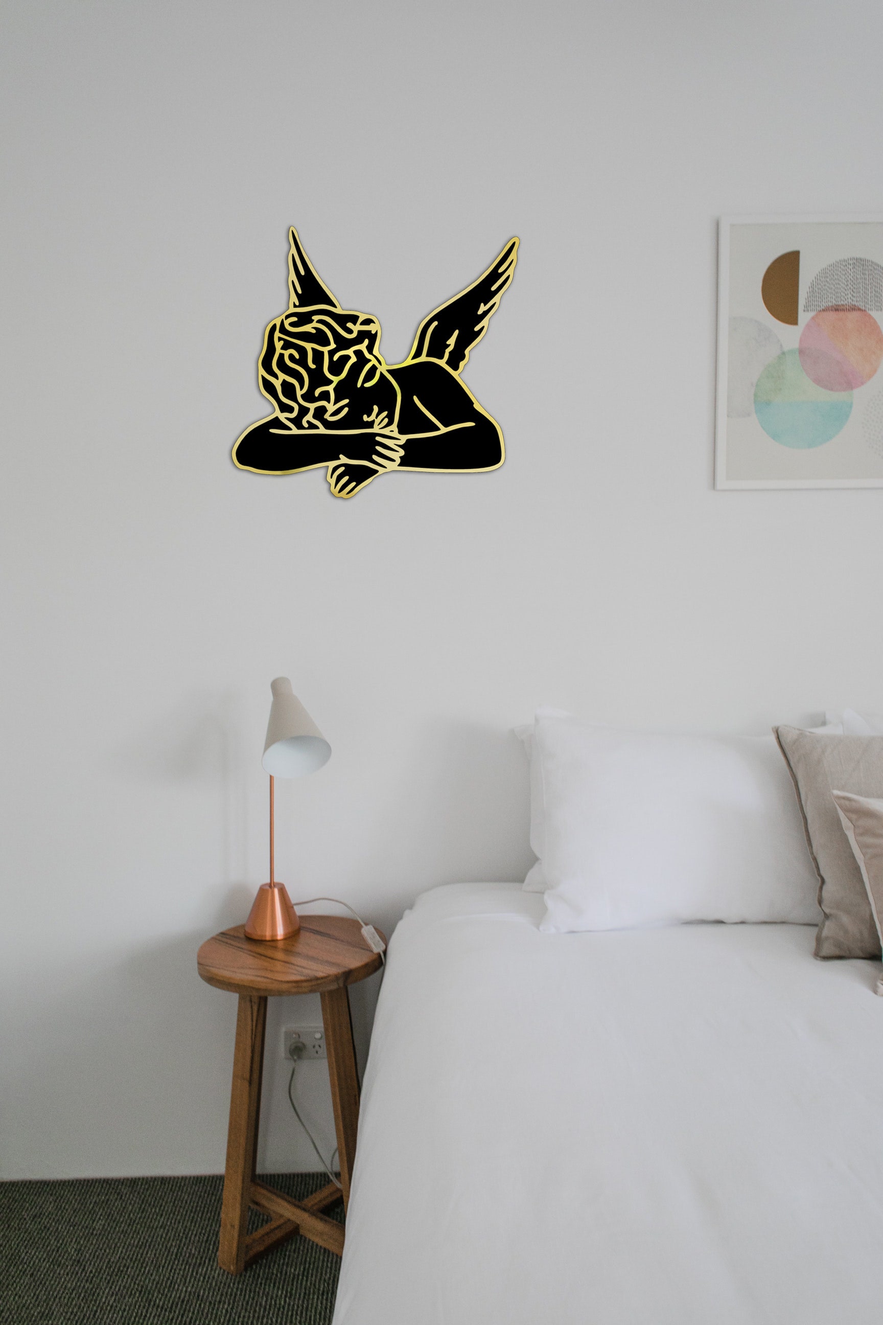 Angel Wall Decor Baby Angel Wings Wall Hangings Large Angel - Etsy