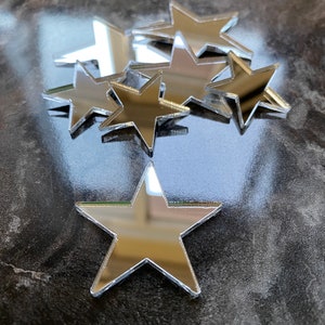 Lot of Acrylic Stars, Star Shapedacrylic Set of DIY - Crafting ...