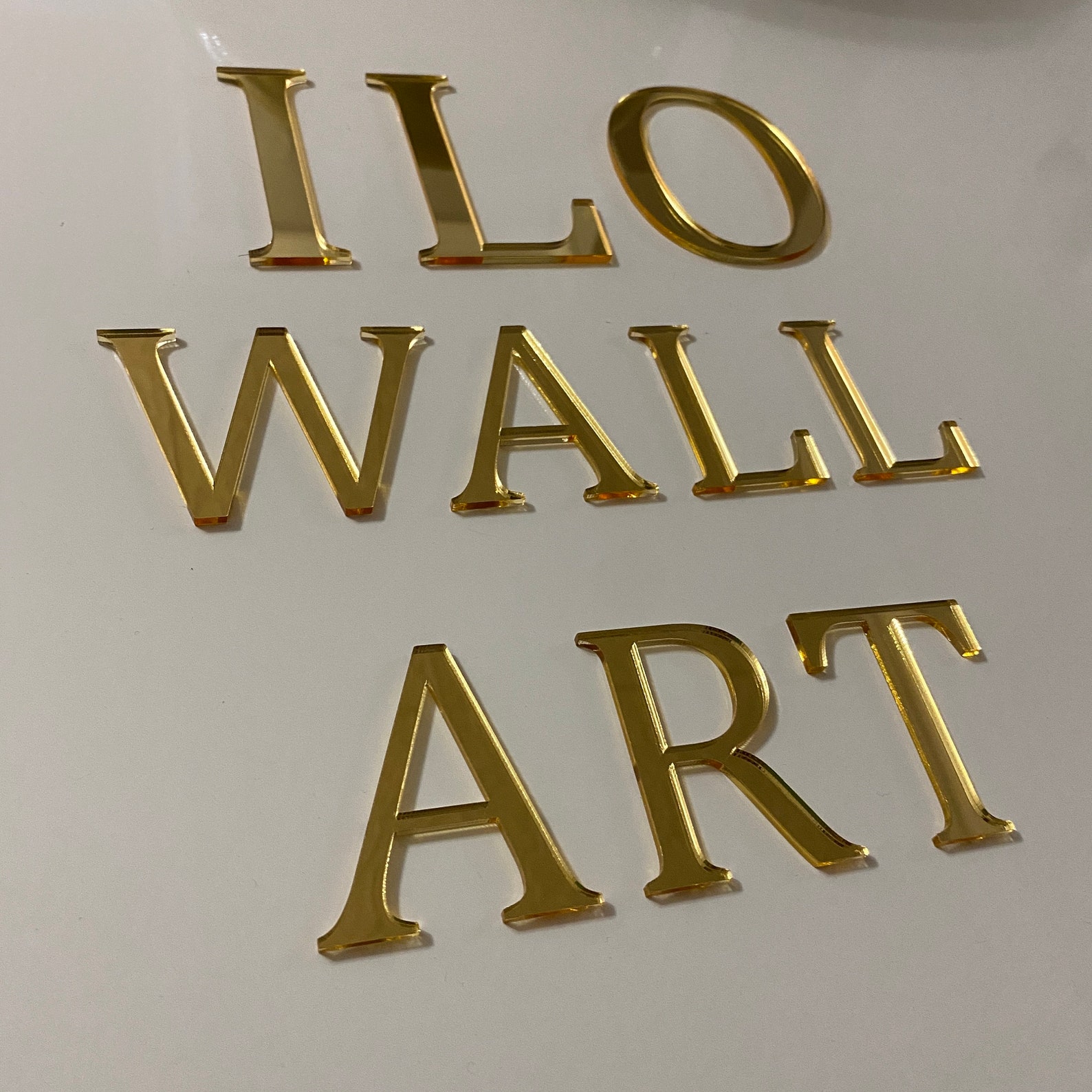 Custom Gold Letters, Alphabet Letter Wedding Sign Decor, Custom Acrylic ...