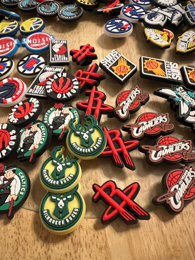 NBA Basketball Jibbitz 28 Available - Etsy Australia