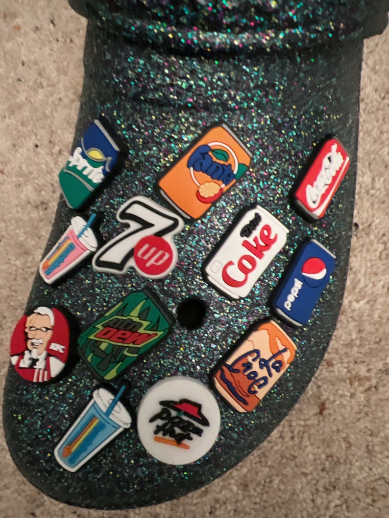 10 X SODA & FAST FOOD Crocs Jibbitz 10 Pack Diet Coke - Etsy