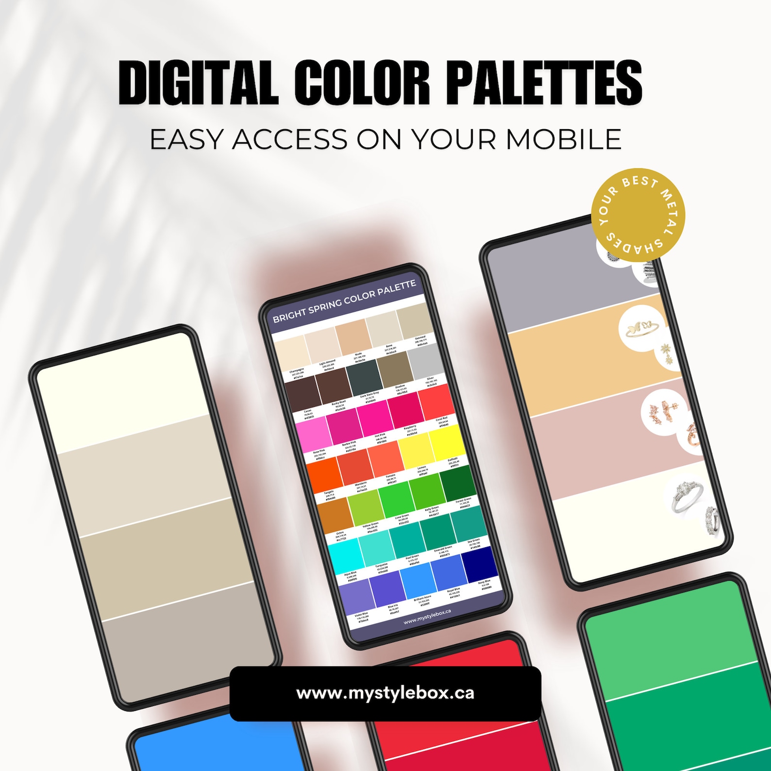 Seasonal Color Palettes _ All Seasons Bundle - Etsy