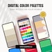 Dark (deep) Winter Season Digital Color Palette - Etsy