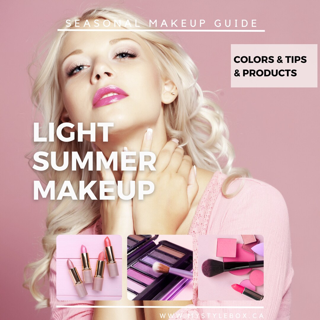 Light Summer Color Season Makeup Guide - Etsy