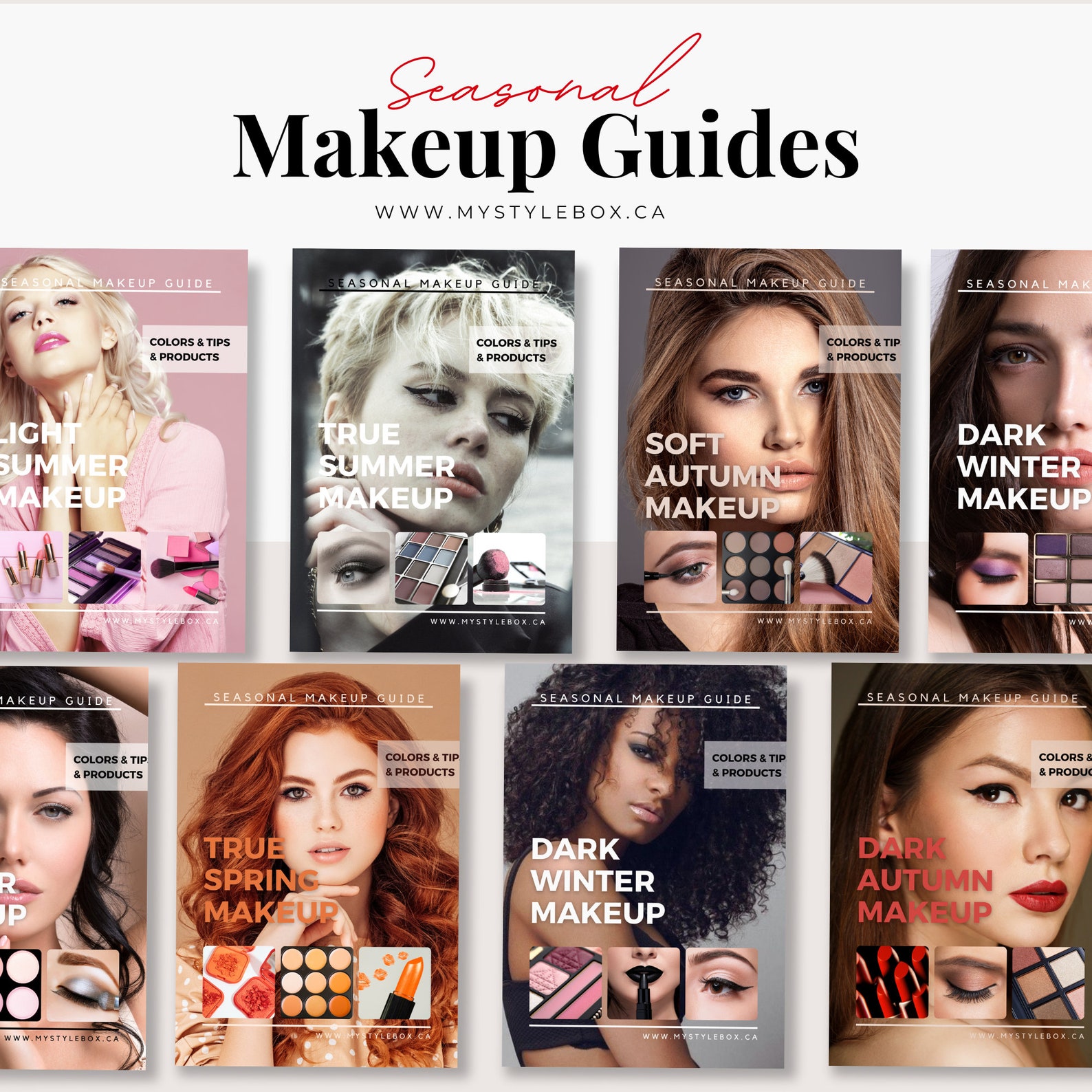 Soft Summer Color Season Makeup Guide - Etsy