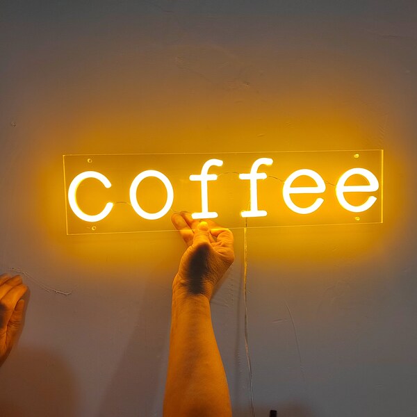 Coffee Neon Sign - Etsy
